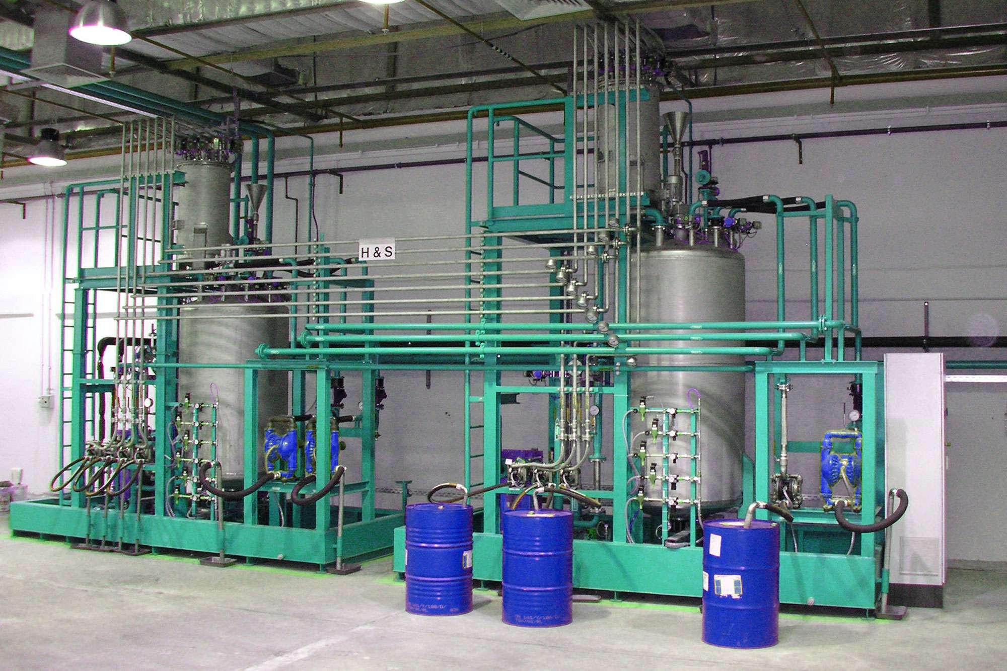 Polyurethane system and process technology for the construction industry